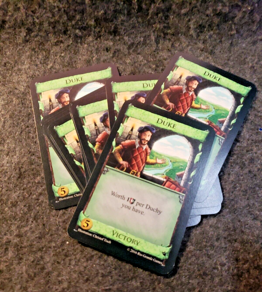 Dominion 2nd Edition: Intrigue Expansion DUKE CARD SET {13 CARDS} (C7B2) | eBay