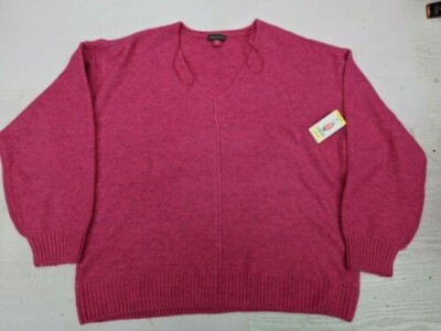 NWT Vince Camuto Women's Long Sleeve V-Neck Sweater PARADOX Large | eBay