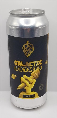 Craft Beer Can Monkish Brewing Company Galactic Rhymes Triple India ...