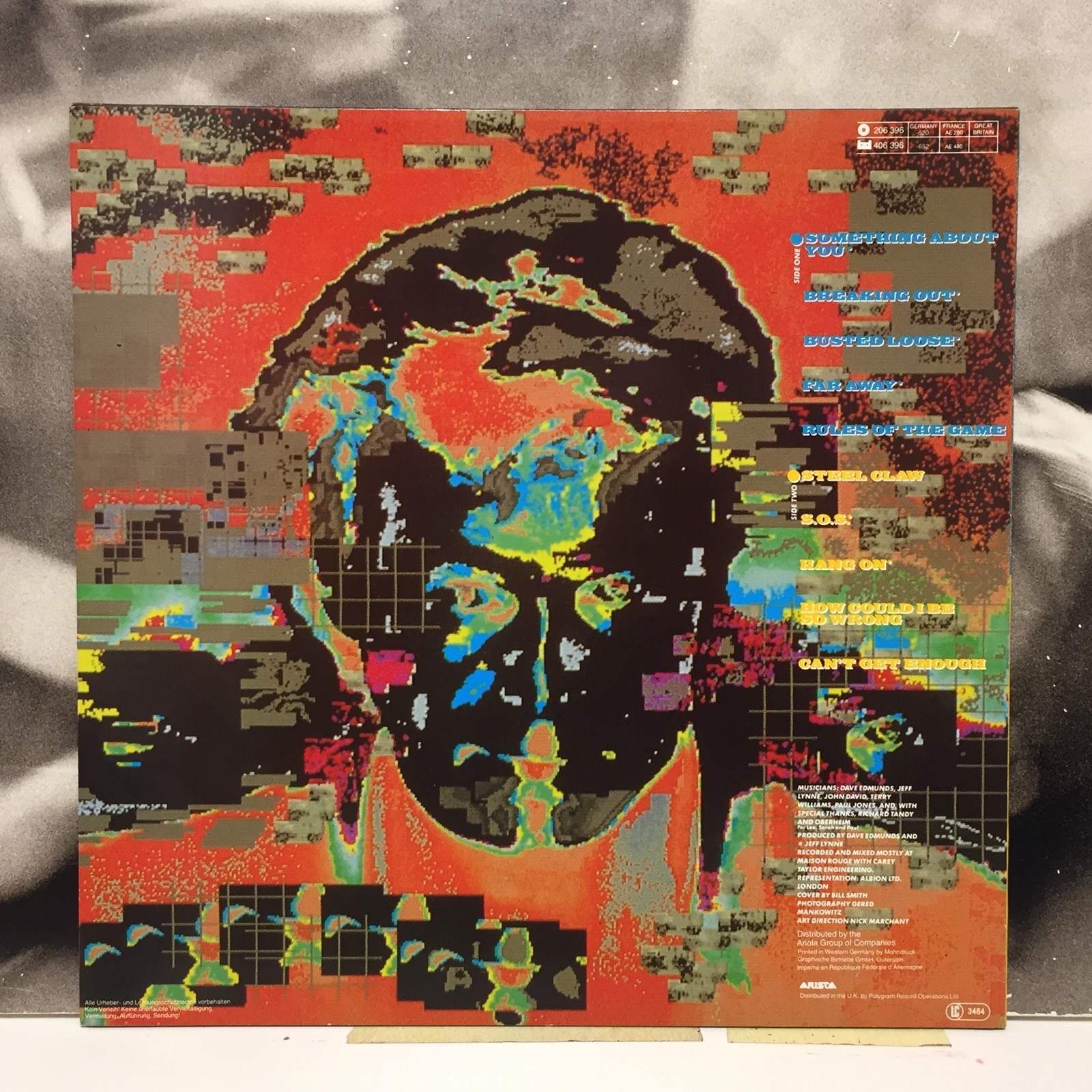 Dave Edmunds - Riff Raff LP Ex NM 1984 Allemagne Arista 206 396 | eBay