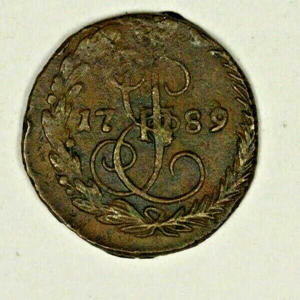 Russia Copper Denga 1789 EM AU A1486 | eBay