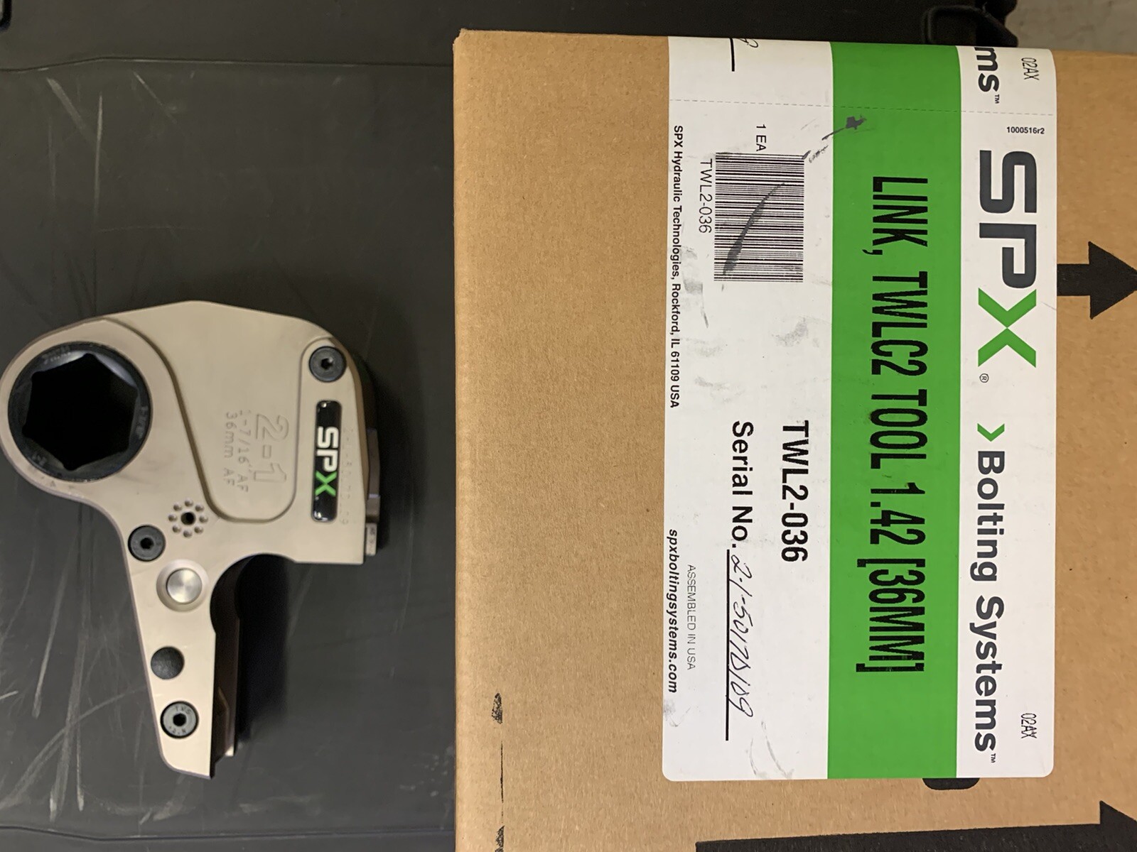 SPX POWER TEAM TWLC2-036 Hex Link 36mm 1 7/16” | eBay