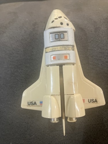 Vintage 1985 Gobots Spay C Shuttle Space Bandai Transformer White NASA ...