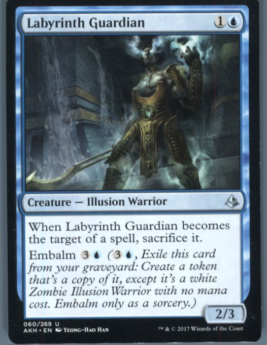 Magic the Gathering MTG Amonkhet Labyrinth Guardian #60 Buy 2 Get 1 | eBay