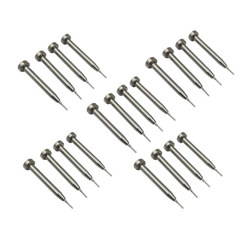 20Pcs 0.8mm Metal Tip Watch Band Strap Bracelet Link Pin Remover Repair ...
