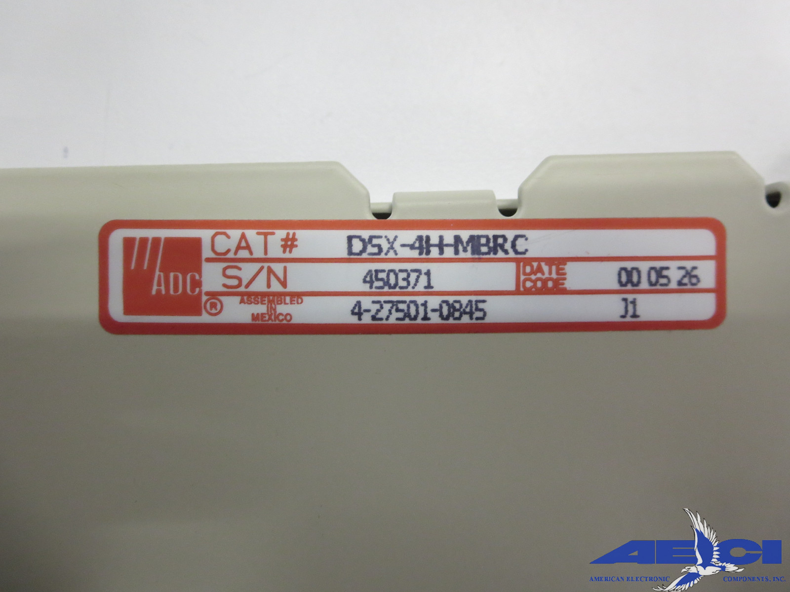 ADC DSX-4H-MBRC DSX 4H CROSS-CONNECT MODULE; T3PQCA61AA | eBay