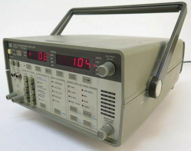 HP Agilent 4935A Portable Benchtop Transmission Test Set W/ Option 002 ...