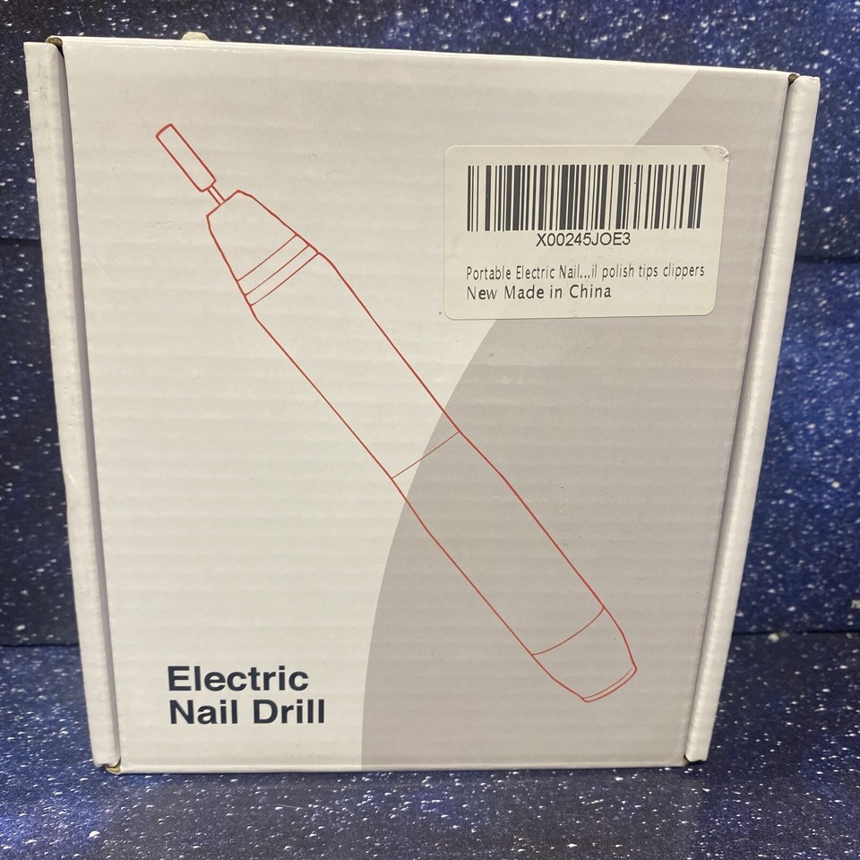 Electric Acrylic nail drill file machine Aluminum Manicure Pedicure ...