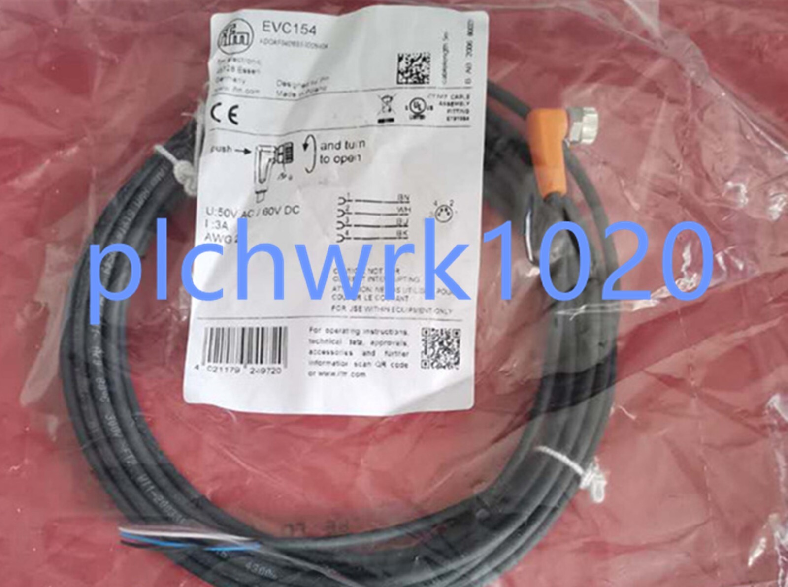 1 PCS NEW IN BOX IFM cable EVC154 | eBay