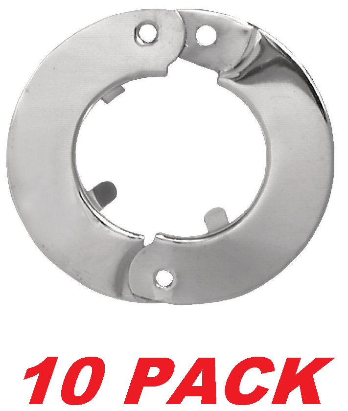 Everbilt 1-1/2 in. Iron Pipe Split Flange Floor & Ceiling Plate Flange ...