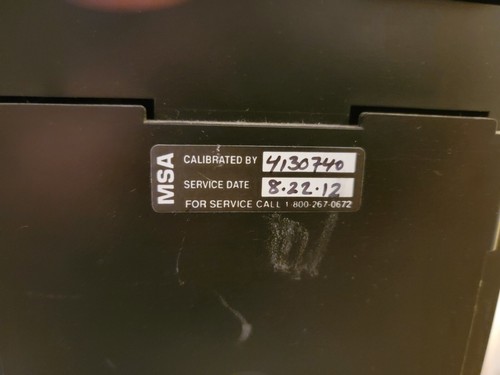 MSA Galaxy Altair 4 MultiGas Detector Automated Test System w/ Gas ...