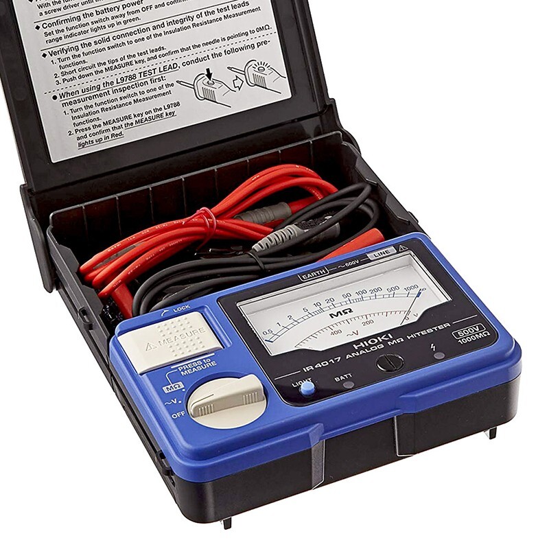 Hioki Analog Meg-ohm Meter IR4017-20 500V/1000MΩ | eBay