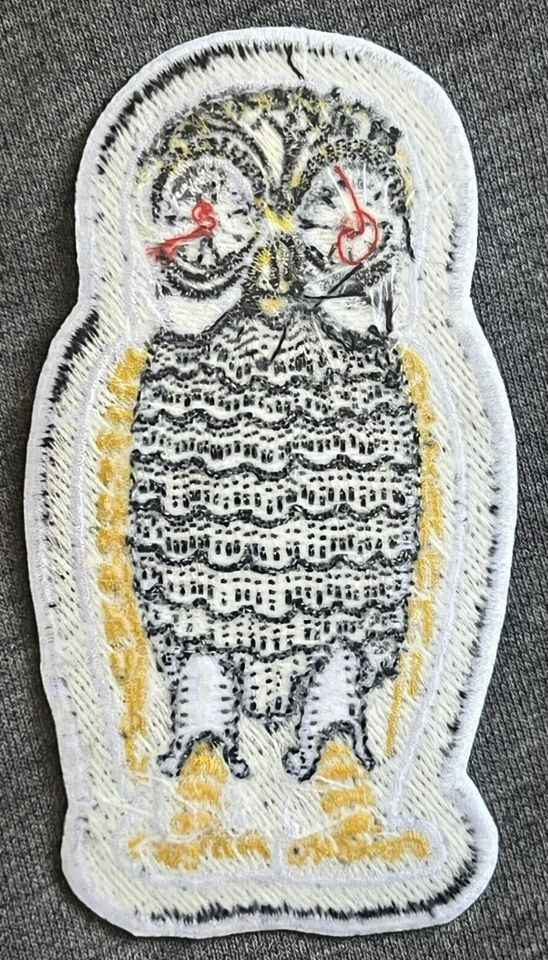 Clash of the Titans BUBO the OWL embroidered figure patch vest kraken greek | eBay