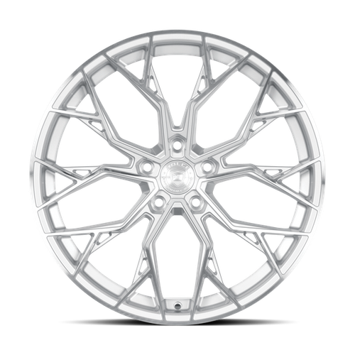 1 New 19x8.5 Dolce Performance Aria Gloss Silver Machined Face 5x120 ...