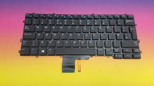 Keyboard UK Dell Latitude 13 7370 (E7370) 08T5PP English Backlit 8T5PP ...
