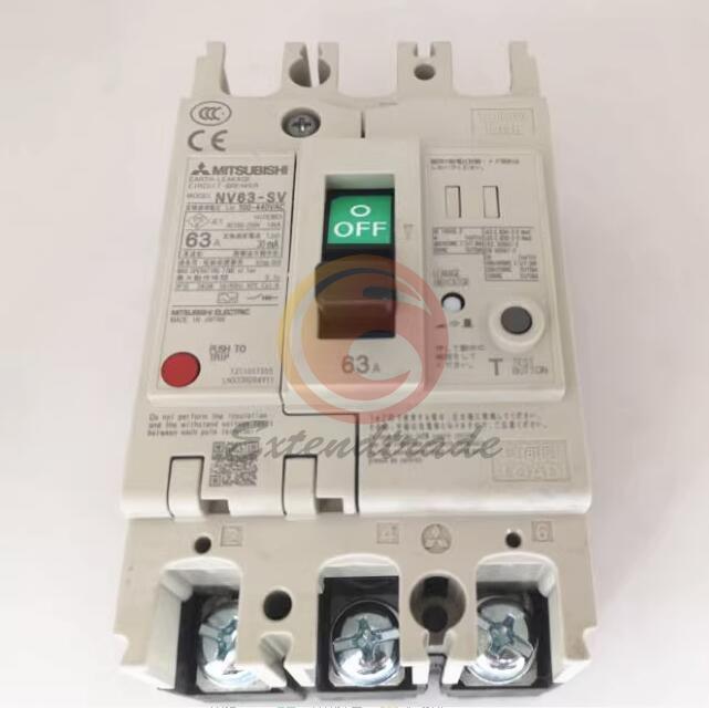 ONE MITSUBISHI NV63-SV 3P 63A 30mA Circuit Breaker New | eBay