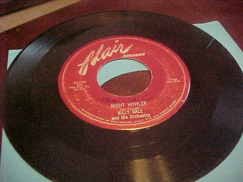 BILLY GALE & NIGHT HOWLER & MY HEART IS IN YOUR HANDS FLAIR 1038 BLUES ...
