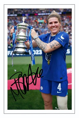 MILLIE BRIGHT Signed Autograph 6x4 PHOTO Gift Signature Print CHELSEA ...