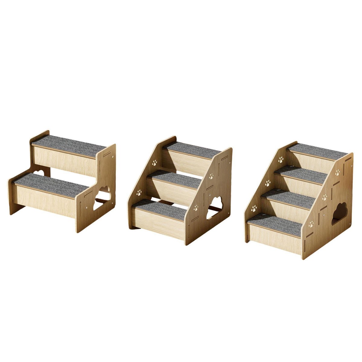 Wooden Pet Stairs For Small Dogs New Cat Condos Solid Wood Pet Stairs