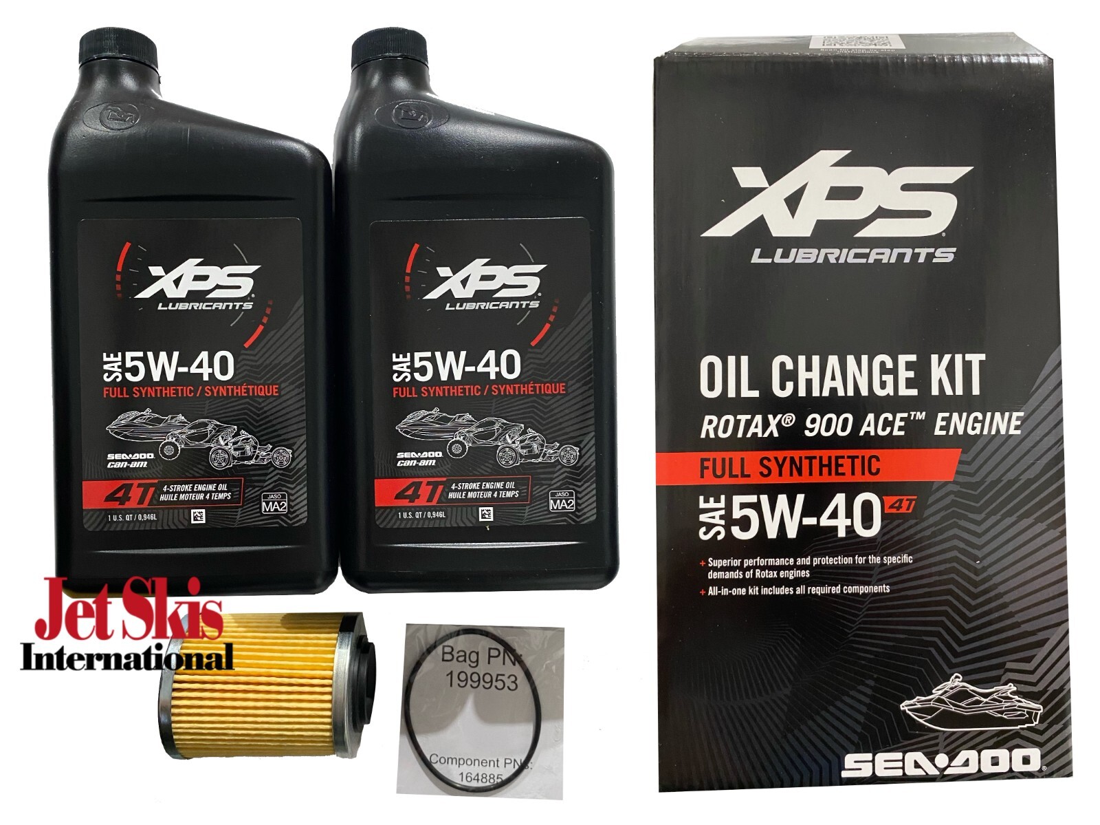 Sea Doo Spark Rotax 900 ACE XPS Engine Oil Change Kit with Filter ...