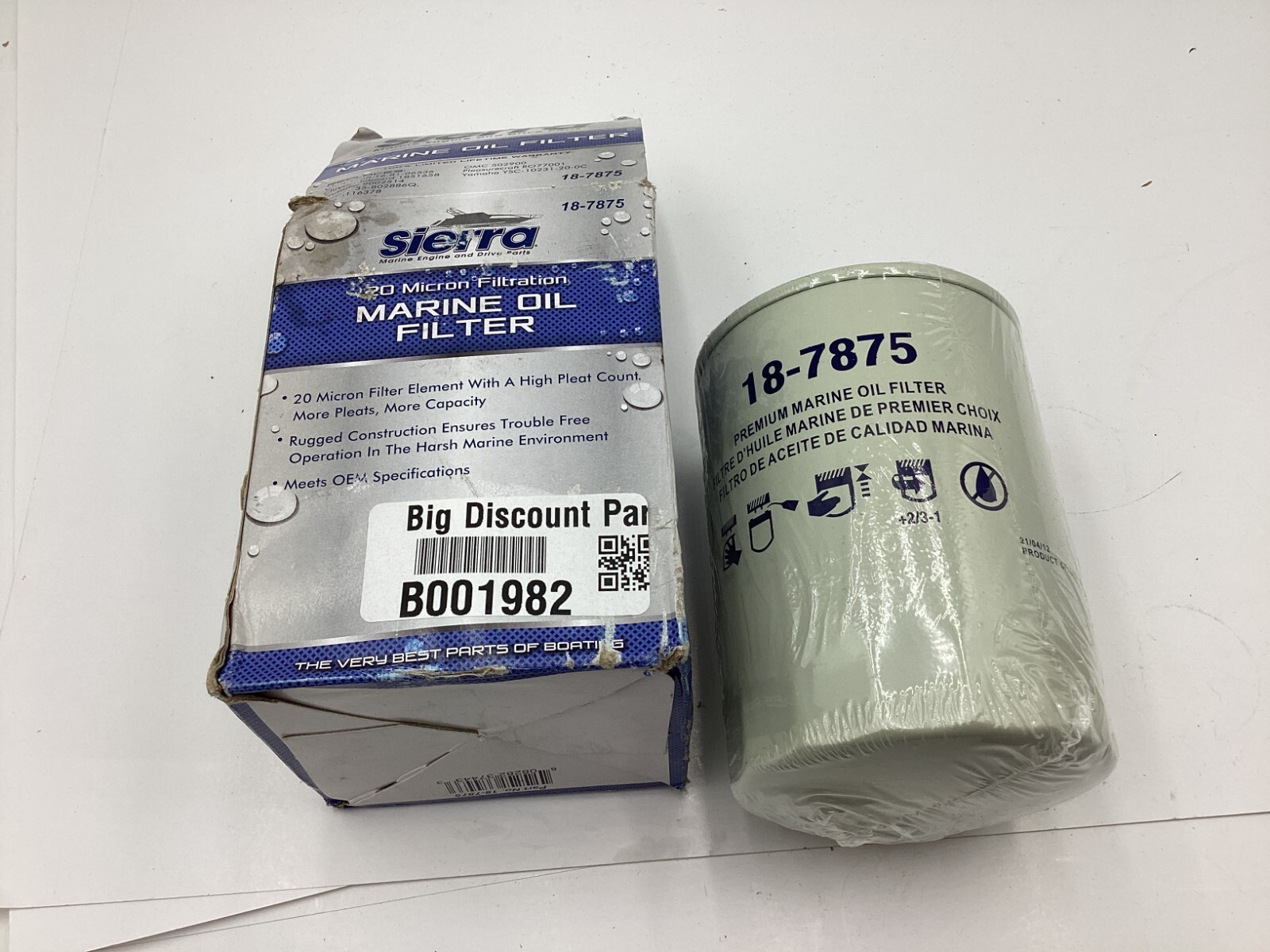 SIERRA 18-7875 - cross reference oil filters | oilfilter-crossreference.com