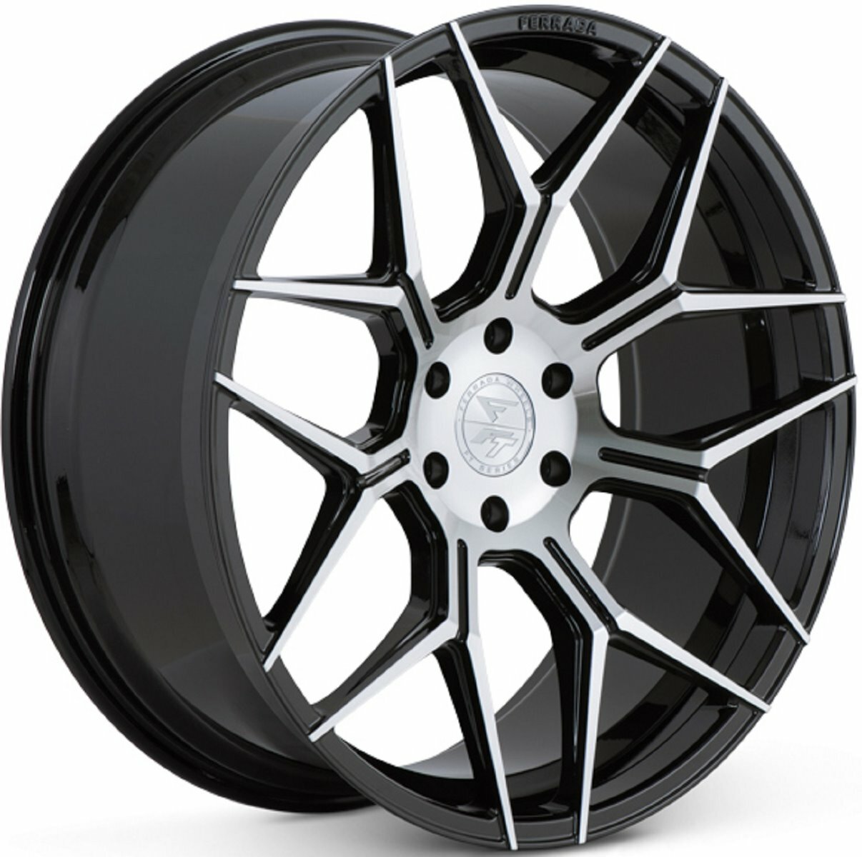 4 New 22" FERRADA FT3 22x10.5 BLACK / SILVER CONCAVE WHEELS RIMS (B3 ...