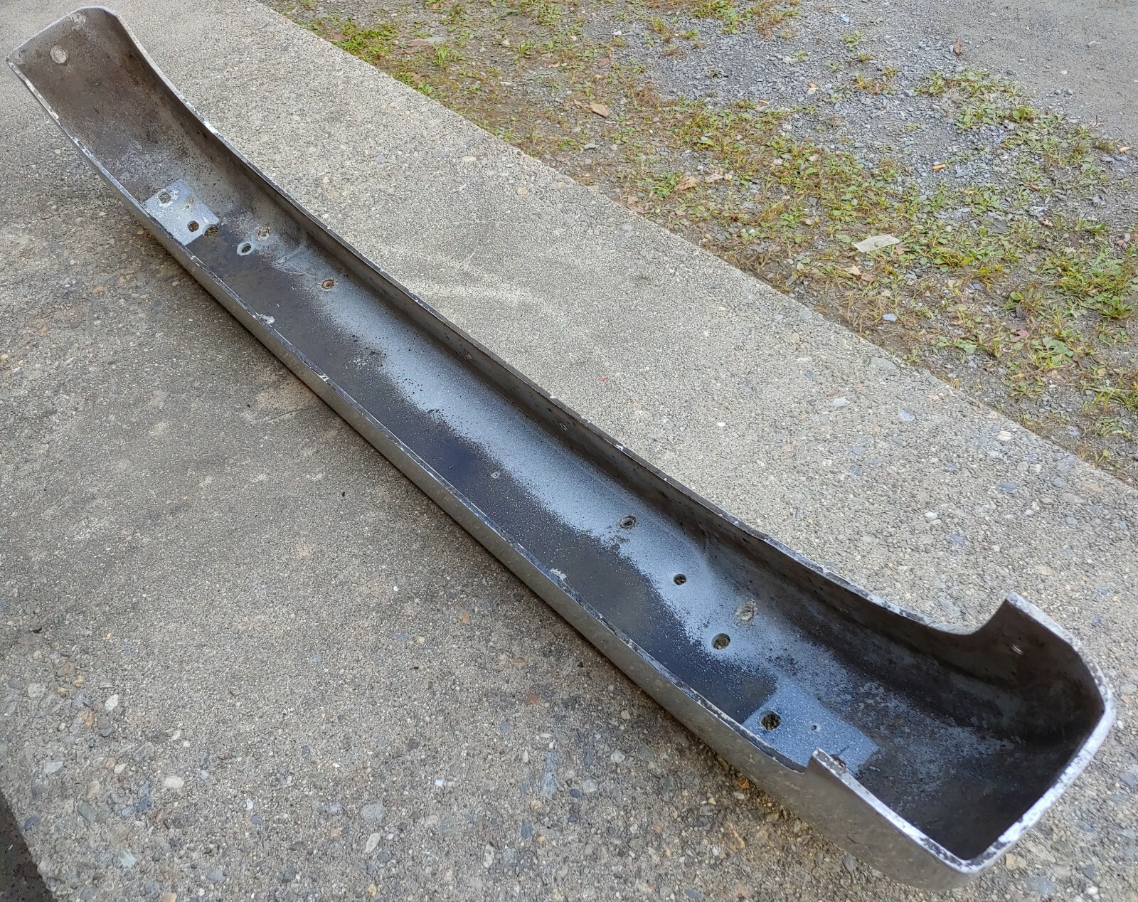 NICE CLEAN USED ORIGINAL GENUINE PORSCHE 911 912E 930 TURBO REAR BUMPER ...