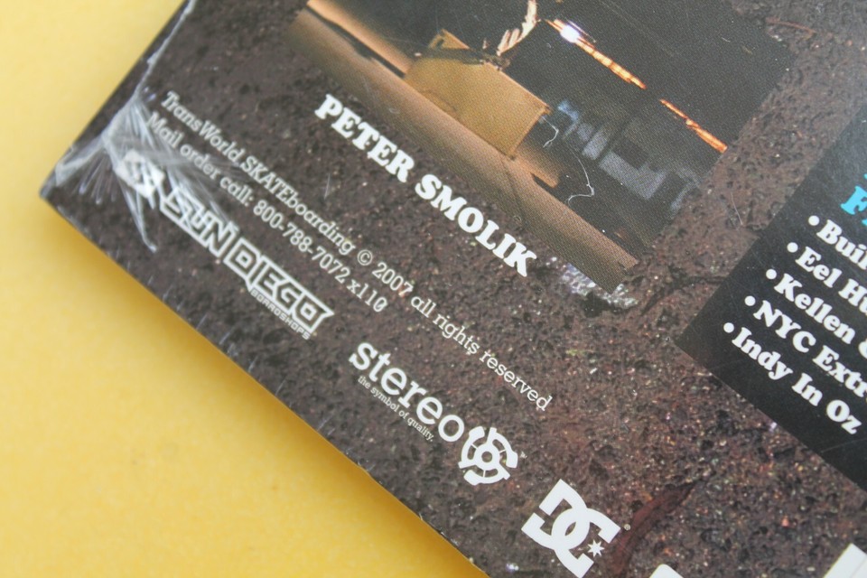 LET'S DO THIS Transworld Peter Smolik DC 2007 Skateboarding DVD - New ...