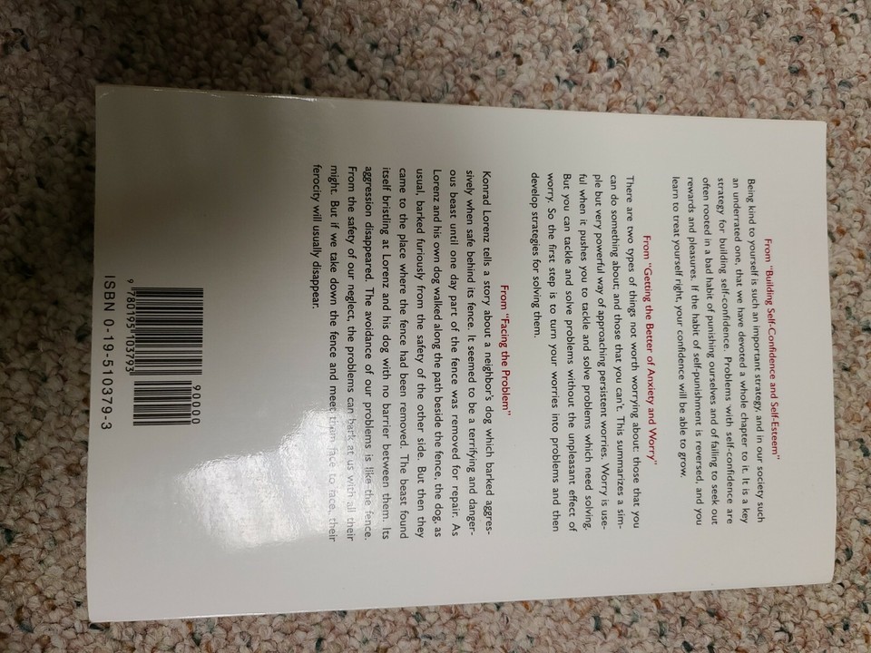 Managing Your Mind Book by Gillian Butler | eBay