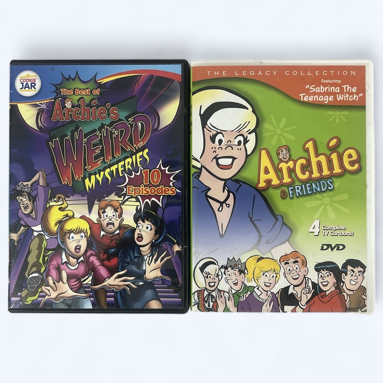 The Best Of Archie's Weird Mysteries DVD 10 Episodes & Archie & Friends ...
