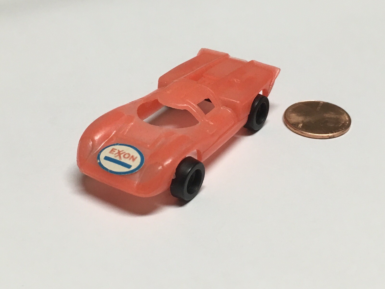 Vintage LOLA GT Exotic Race car with EXXON decal Plastic | eBay