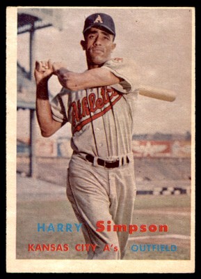 1957 Topps #225 Harry Simpson EX | eBay