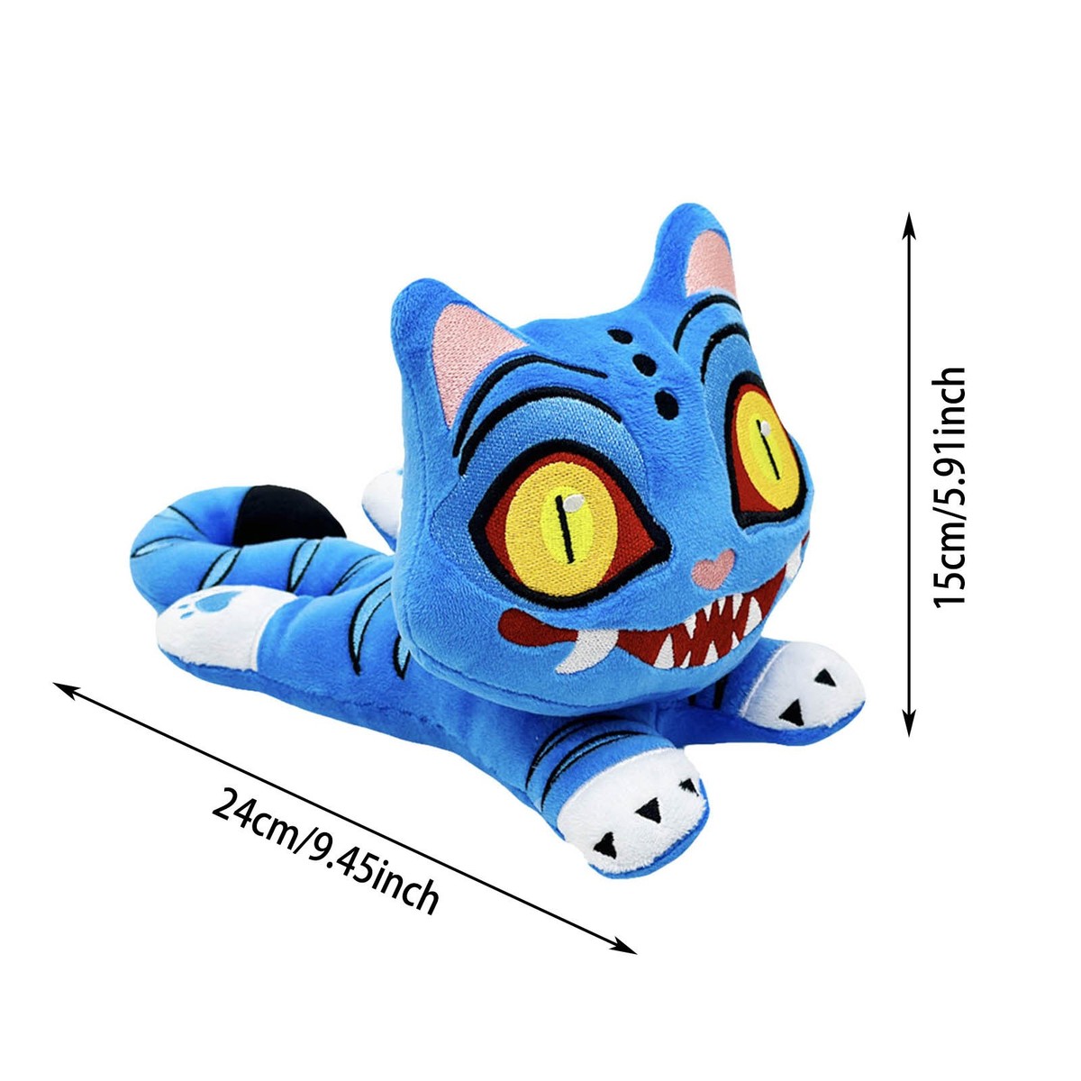 Derpy Plush 7.8 Inch Derpy Tiger Plush Toy, Kpop Demon Hunters 2025 Plush Toys 4PCS K Pop Demon ...