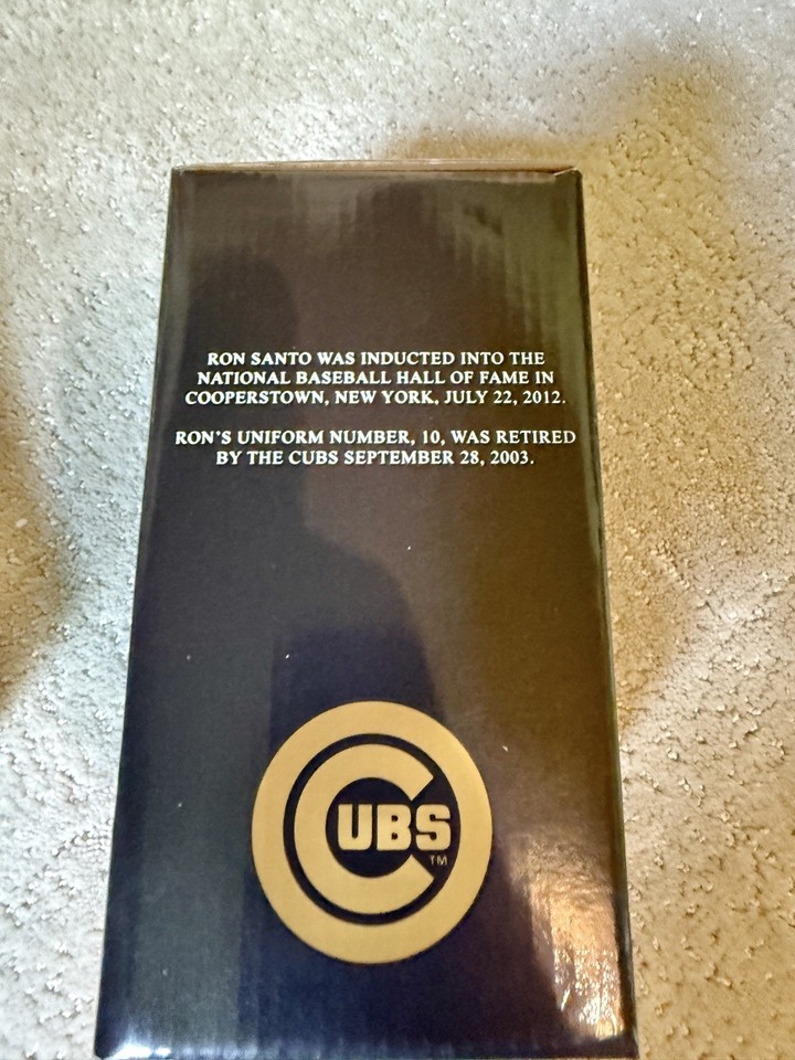 Chicago Cubs Ron Santo Statue Bobblehead SGA New In Box MLB | eBay