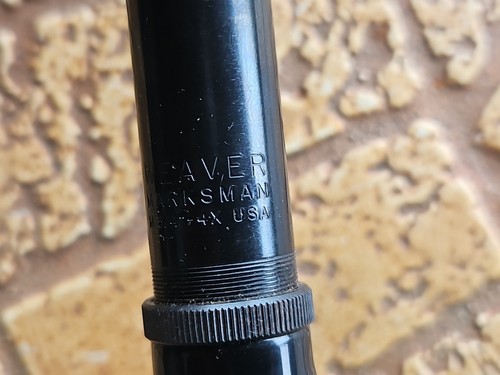 VTG 3/4" Weaver Marksman 4X Rifle Scope W/ Fine Crosshair Reticle | eBay