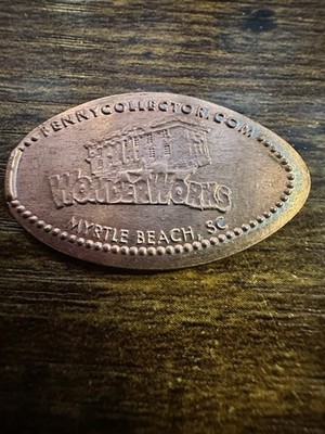 Wonderworks Myrtle Beach, SC Elongated Coin Smashed Pressed Penny | eBay