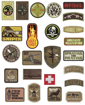 Military Combat Morale Patches With Hook Back | eBay