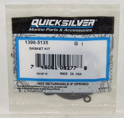 NEW MERCURY MARINE QUICKSILVER BOAT GASKET KIT OEM PART NO. 1399-5135 ...