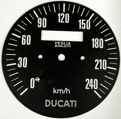 DUCATI 750 SS, 900 SS VEGLIA SPEEDOMETER DIAL FACE | eBay
