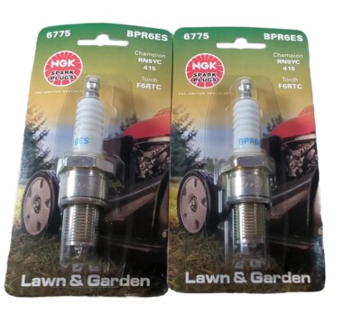 2pc Spark Plug NGK 6775 Replace Rn9yc 415 | eBay