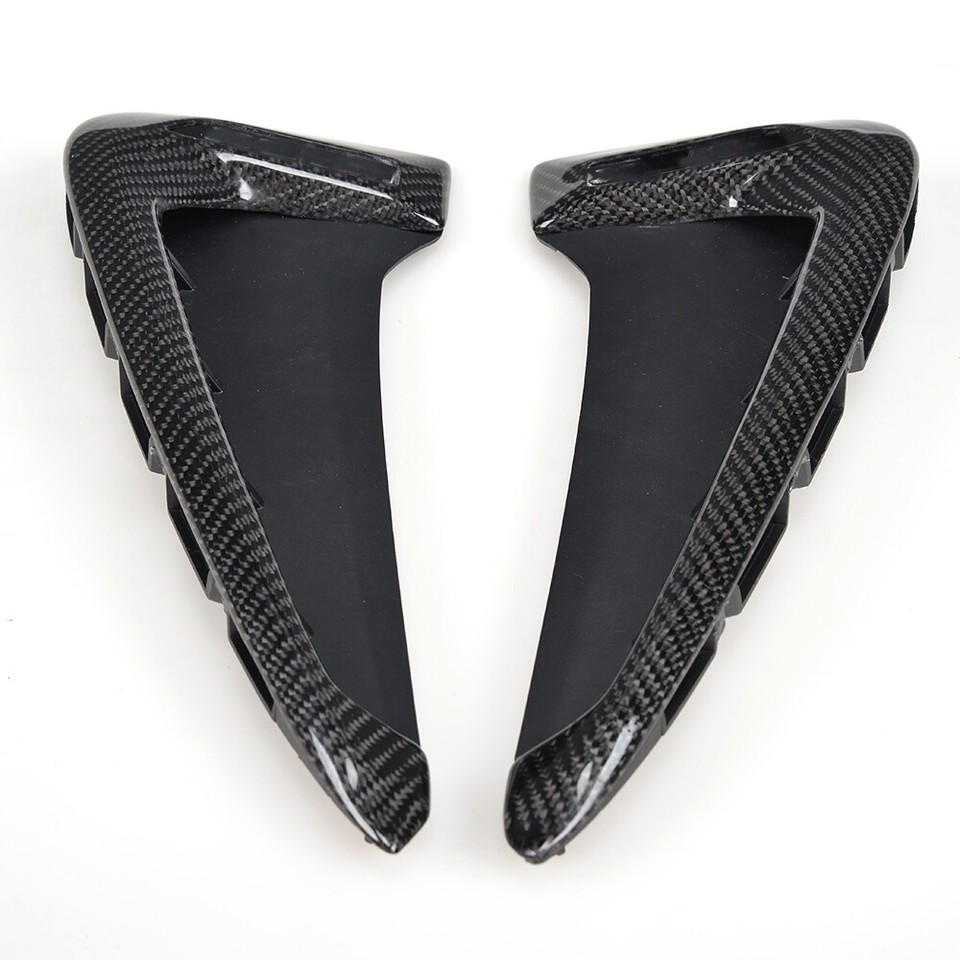 For BMW X5 F15 X5M F85 2014-2019 Carbon Fiber Side Air Fender Vent Trim ...