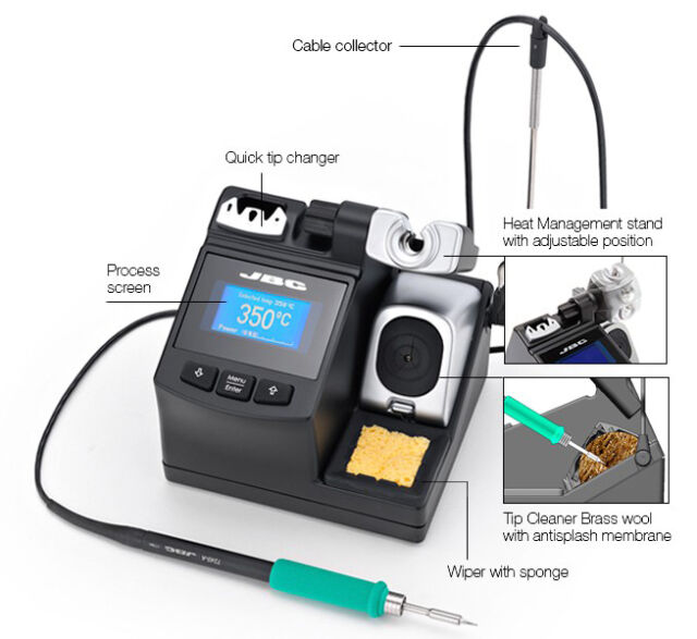 JBC 120V Soldering Station (CD-1BQF) for sale online | eBay