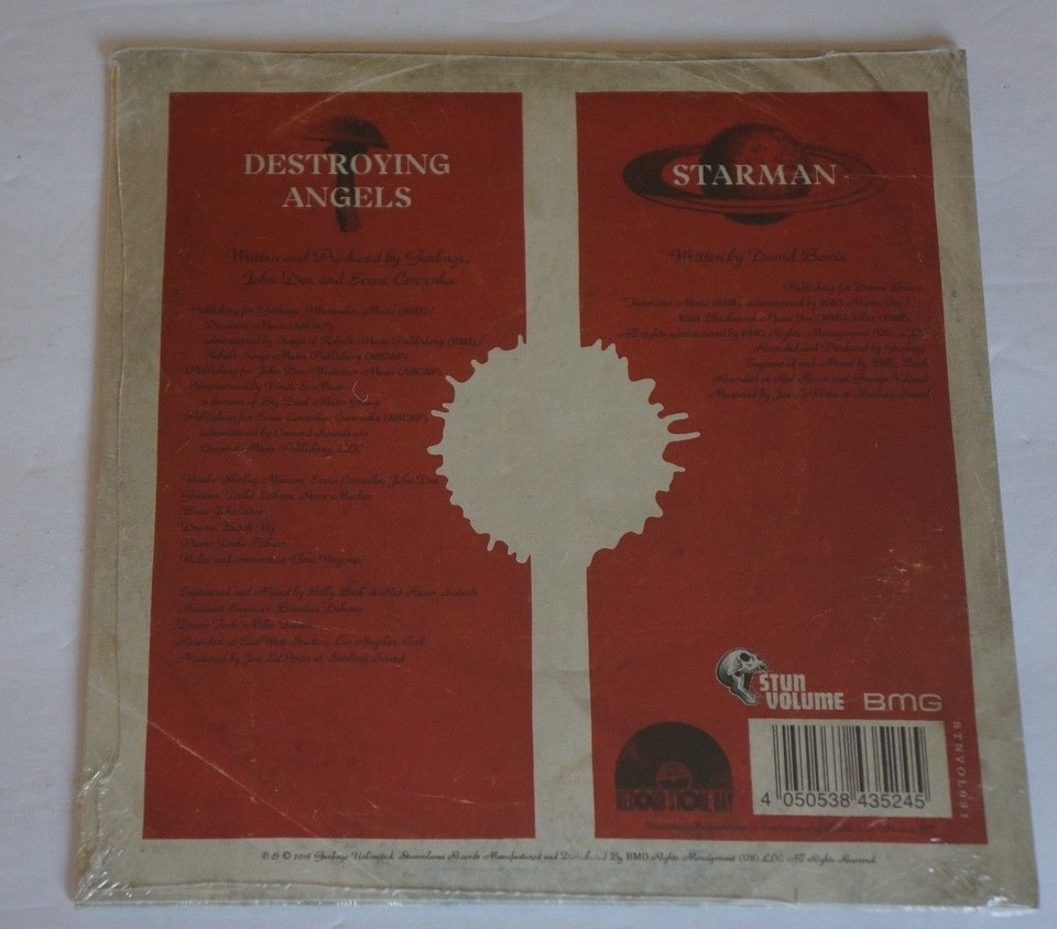 GARBAGE Destroying Angels David Bowie Starman 2018 Black RSD NEW Sealed ...