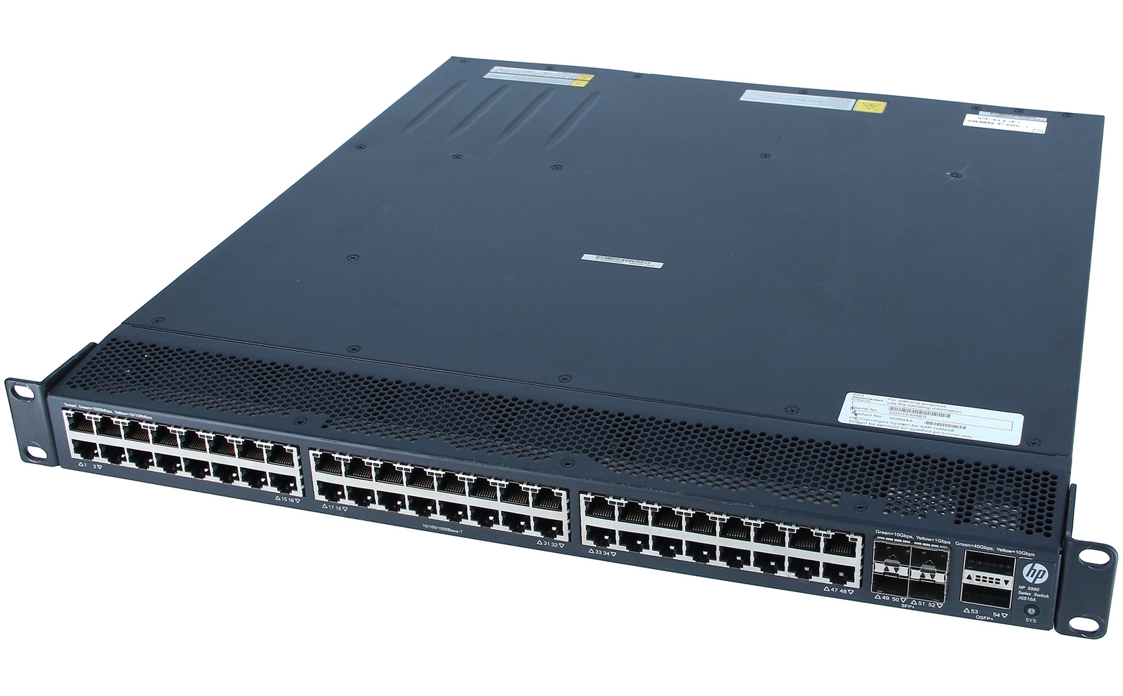 HP - JG510A - 5900AF-48G-4XG-2QSFP+ Switch - Switch - Glasfaser (LWL) 1 ...