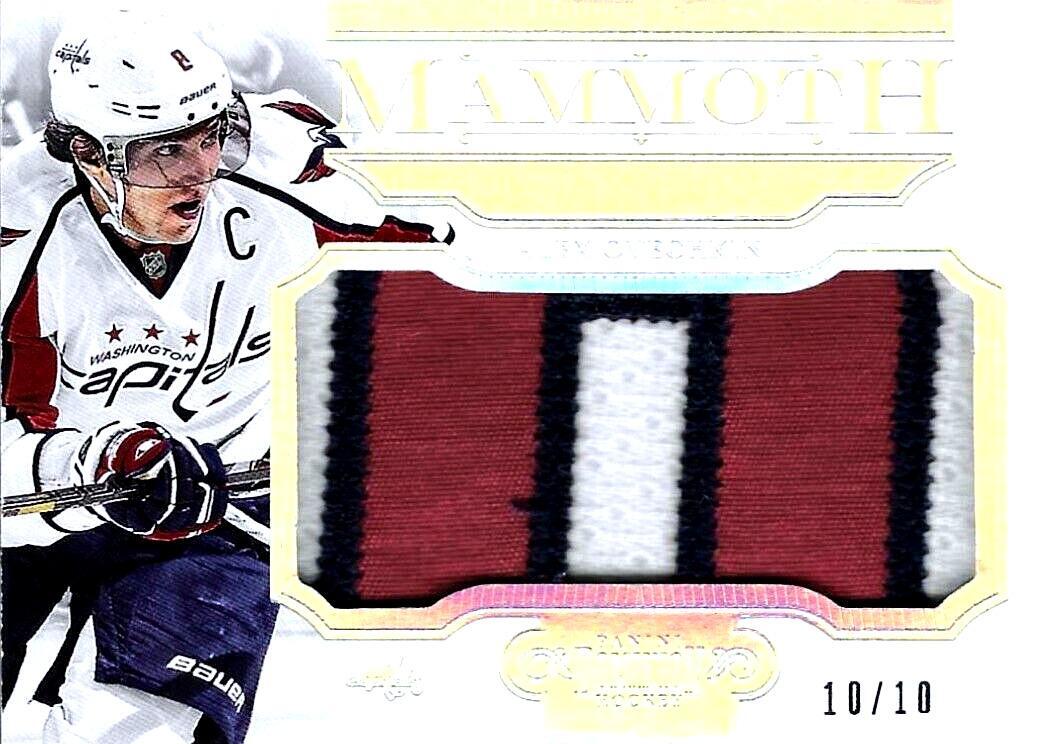 2013-14 Panini Dominion - Mammoth Alex Ovechkin #M-OV Patch /10 (MEM ...