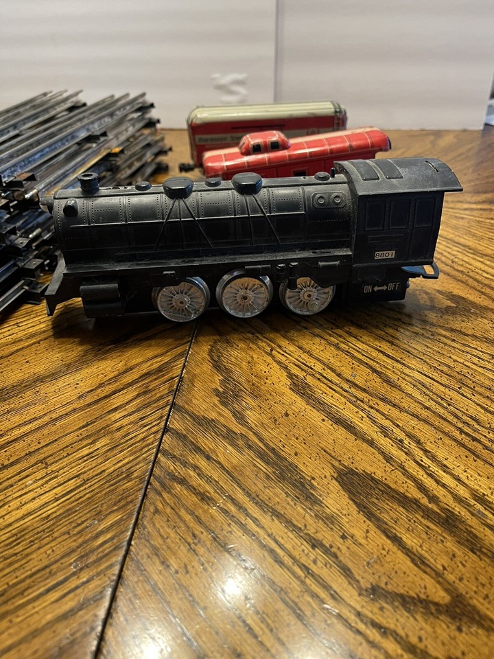 Vintage Giant Lot Of Assorted Train Parts: Transformers Track And ...