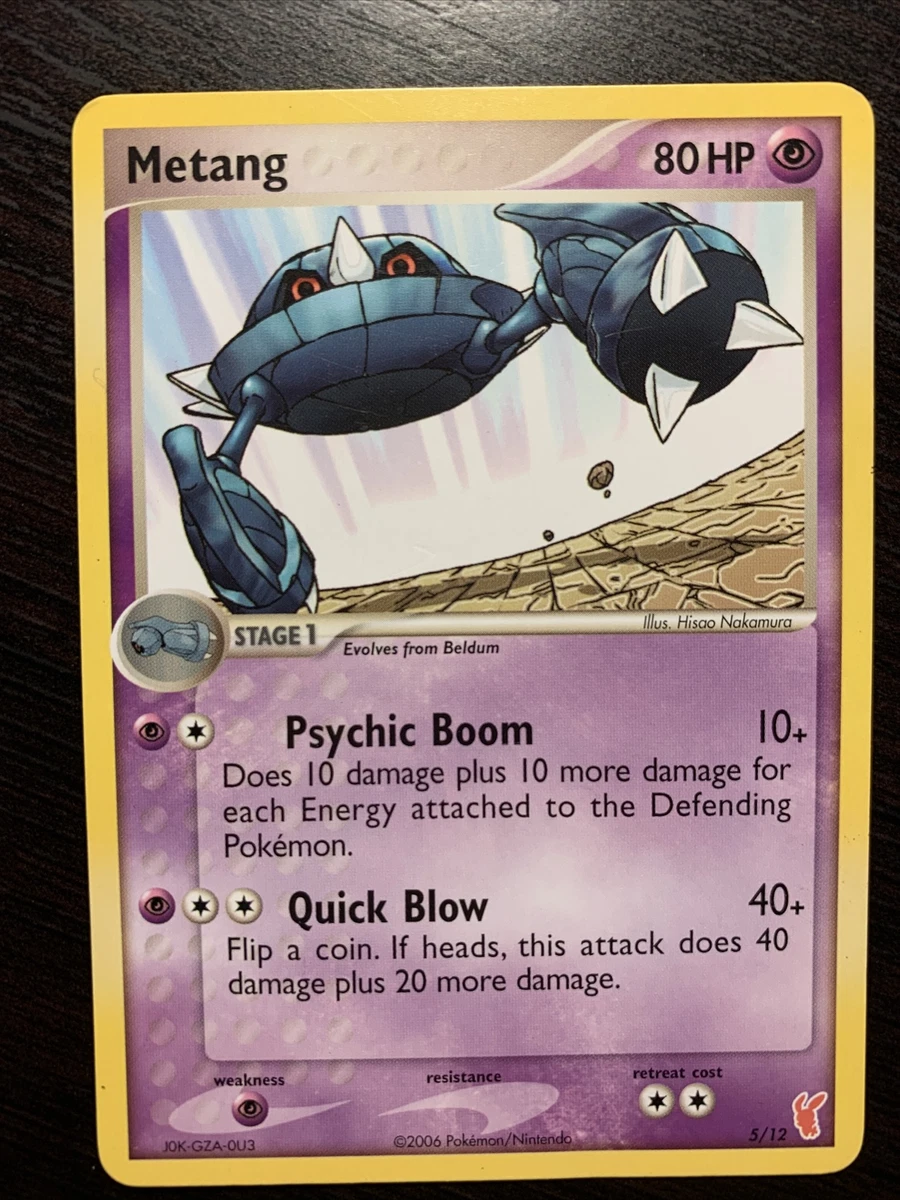 Metang Pokemon Card