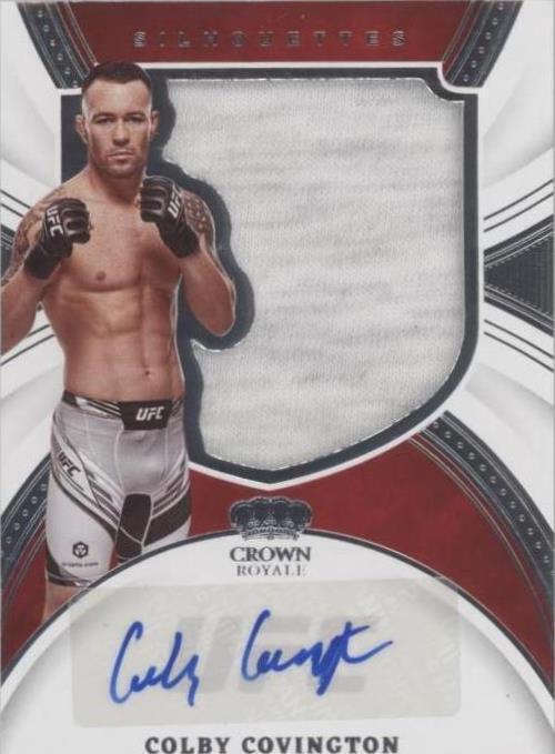 2022 Panini Chronicles UFC - Crown Royale Silhouettes Colby Covington # ...