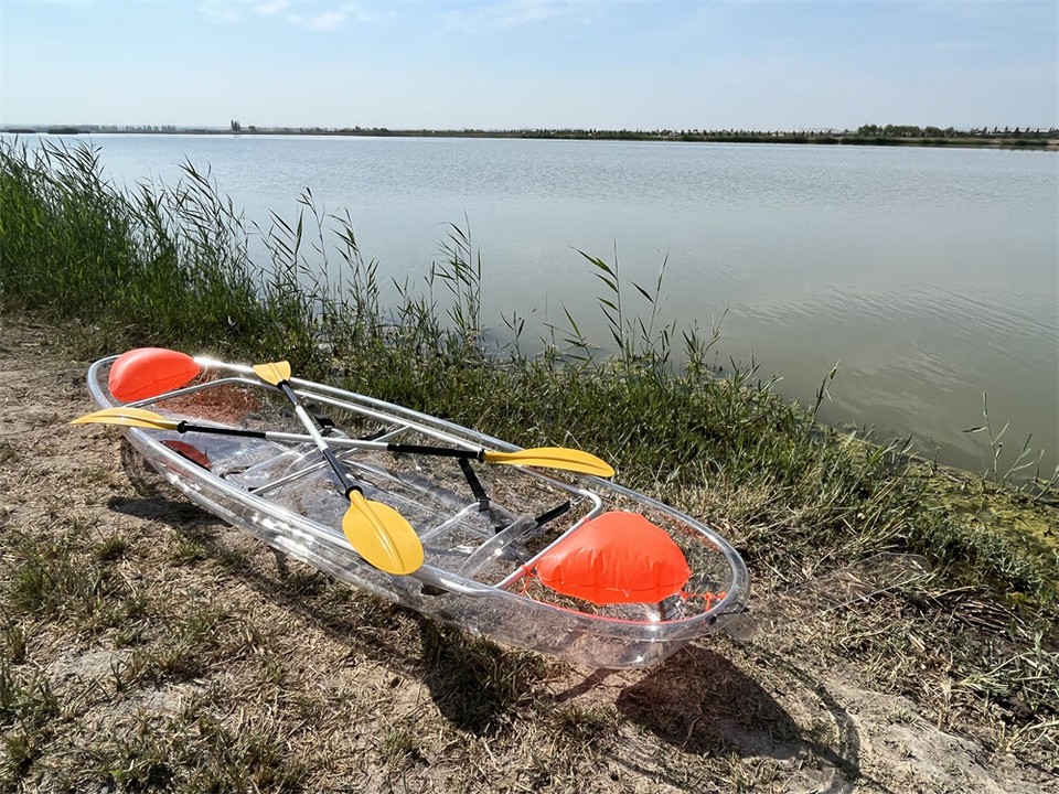 FT Clear Transparent Kayak Kayaks Touring See Through with 2 Seats ...
