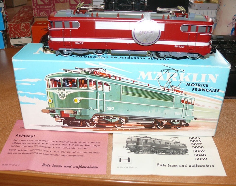 MÄRKLIN 3059 , E-Lok, Le Capitole , BR "BB 9200"der SNCF ,ladenneu ...